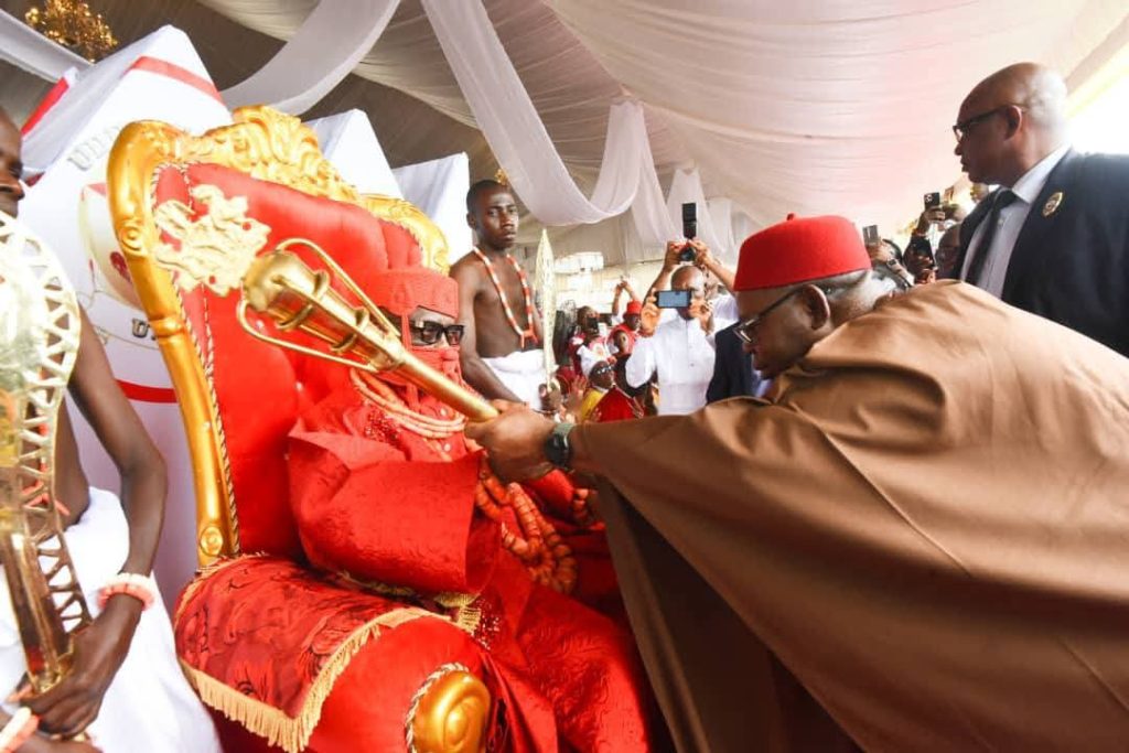 “A Reign of Progress Ahead” — Dafinone Hails New Ovie of Udu Kingdom as ...